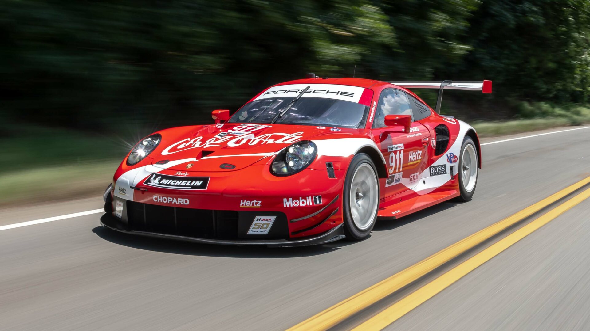 Porsche y Coca-Cola se unen para celebrar en Road Atlanta - Fuel Car ...
