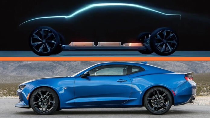 ¿Camaro EV? Un teaser de GM da luz de un deportivo electrificado - Fuel ...