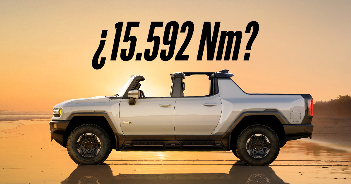 Los 15.592 Nm de torque en la nueva Hummer eléctrica no son lo que ...