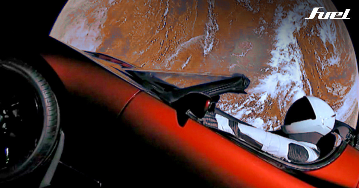 El Tesla Roadster que Elon Musk mandó al espacio ya está cerca a Marte ...