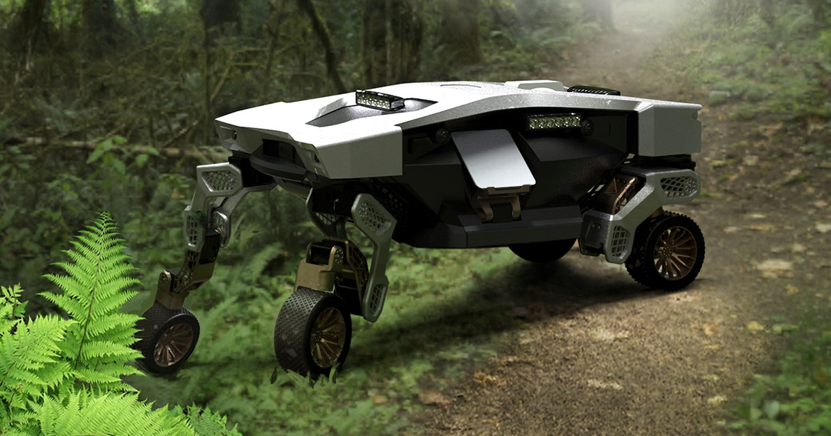 Salude al Hyundai Tiger, el vehículo autónomo que camina en 4 patas ...