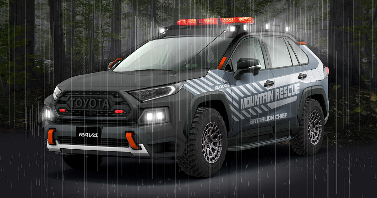 El Toyota RAV4 Mountain Rescue es un concepto que podría salvar vidas ...