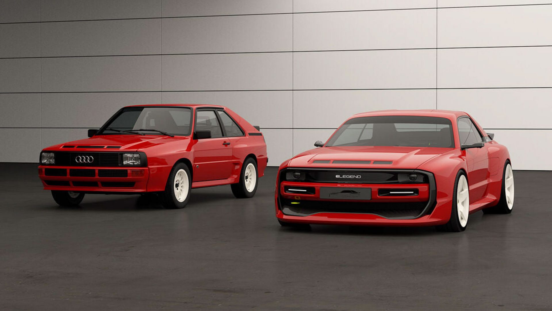 El legendario Audi Quattro S1 renace como el E-Legend EL1 eléctrico ...