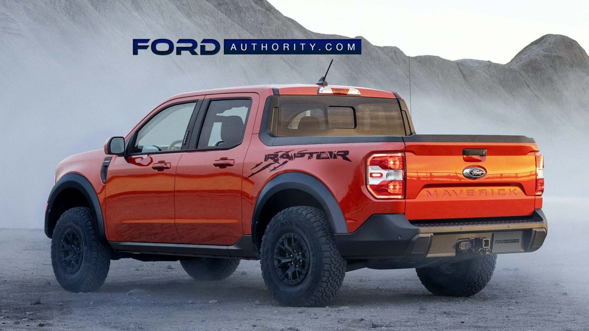 Alguien ya creó un render de una Ford Maverick Raptor y no se ve nada ...
