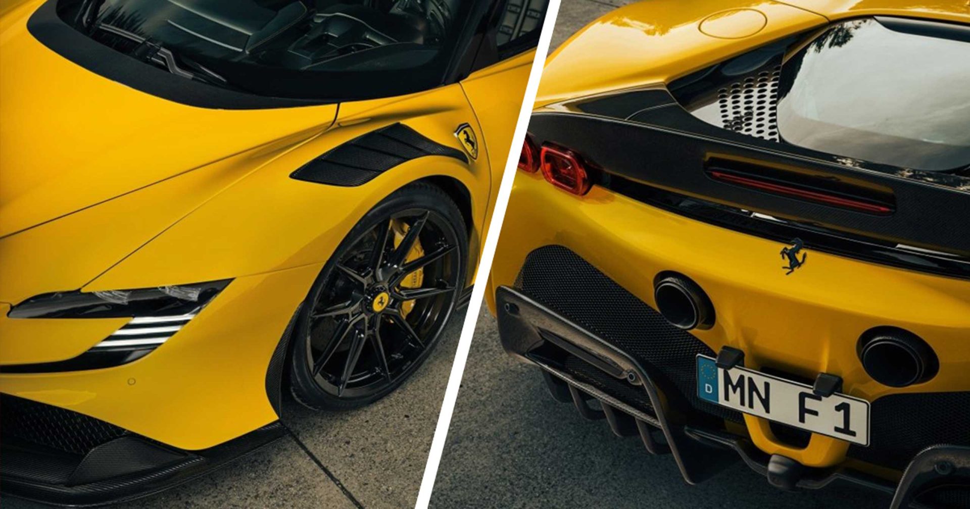 Este Ferrari SF90 Spider por Novitec es la bestia que debió crear ...