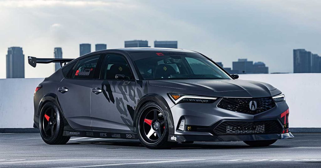 Con un estilo de tuning callejero, Acura preparó tres Integra para el ...