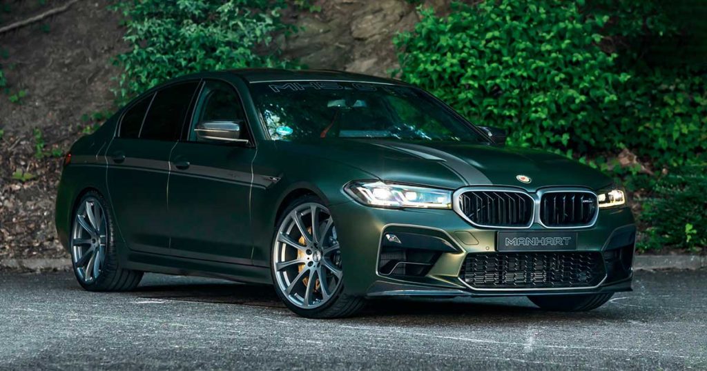 BMW M5 CS por Manhart: el sedán perfecto para una persecución de película - Fuel Car Magazine