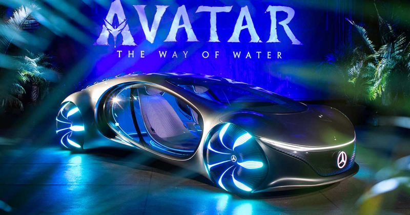 Así es el futurista Vision AVTR creado entre Mercedes-Benz y la ...
