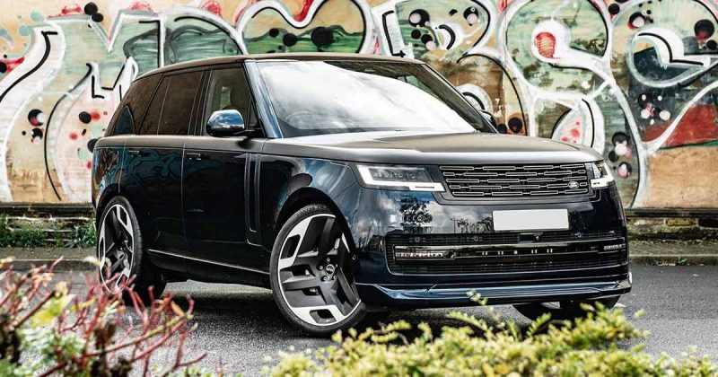 El nuevo Range Rover se cubre de negro y rines gigantes cortesía de ...
