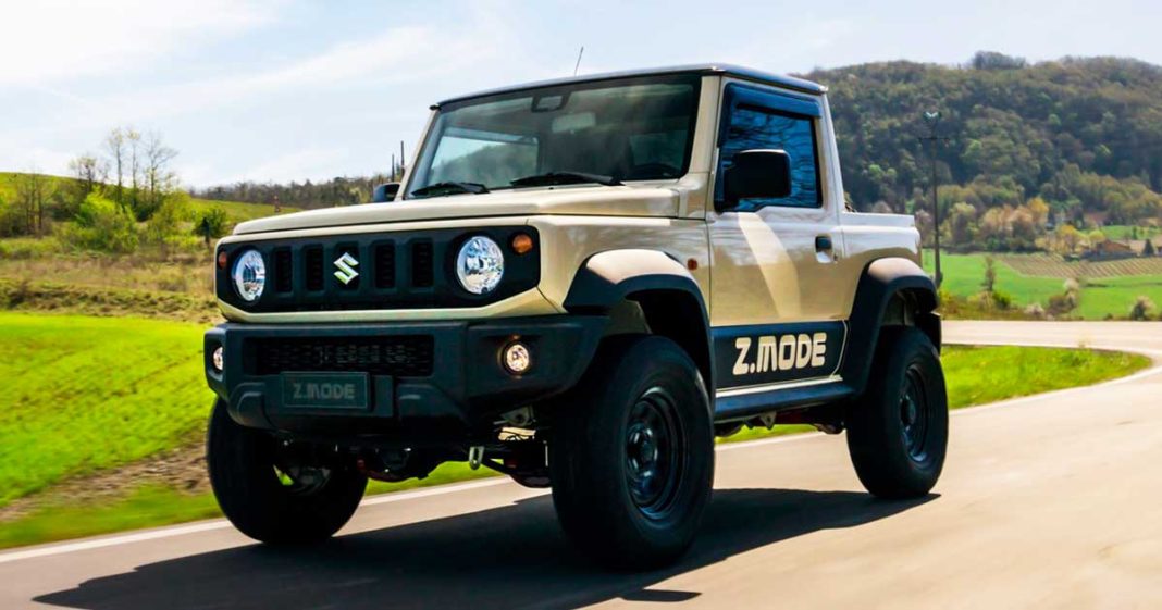 El Suzuki Jimny se transforma en una pickup ruda y capaz gracias a Z ...