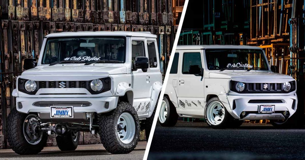 Rudo o pegado al suelo: así son los estilos de este Suzuki Jimny ...