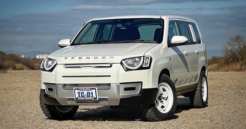 Salude al “TFender”: la unión japonesa entre un Toyota y Land Rover ...