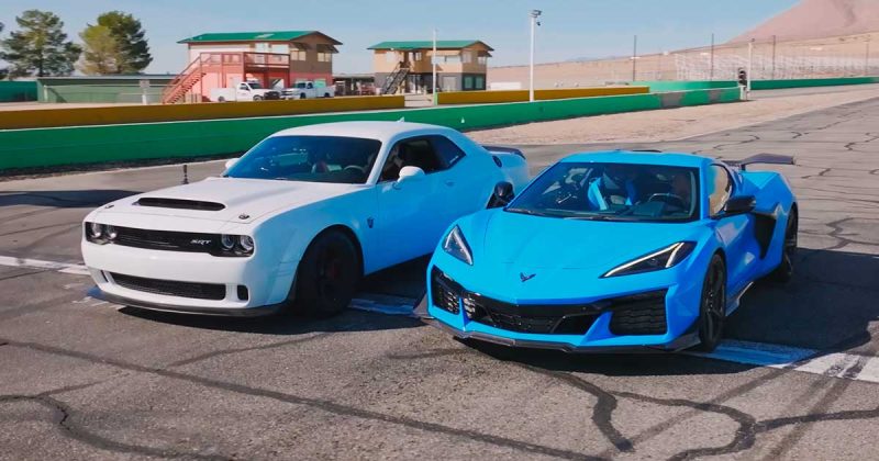 Video: así es el enfrentamiento entre un Dodge Demon y un Chevrolet ...