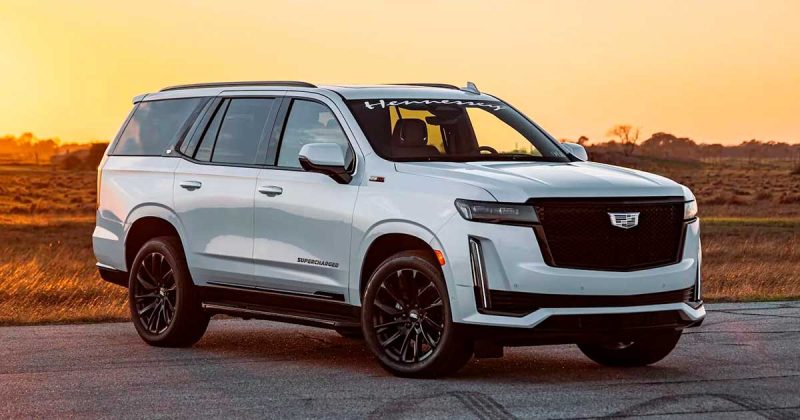 Cadillac Escalade por Hennessey: una enorme SUV familiar con 650 hp ...