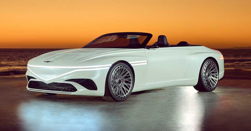 Genesis llevaría a producción al elegante X Convertible - Fuel Car Magazine