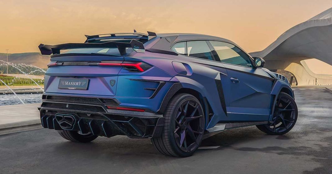 El Lamborghini Urus coupé de 2 puertas existe y es obra de Mansory ...