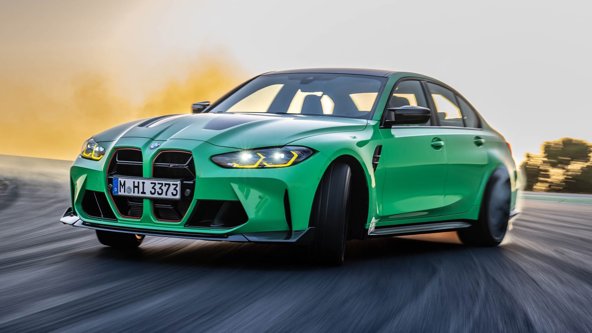 Verde y rabioso como Hulk: así es el BMW M3 CS, el “CSL de 4 puertas ...