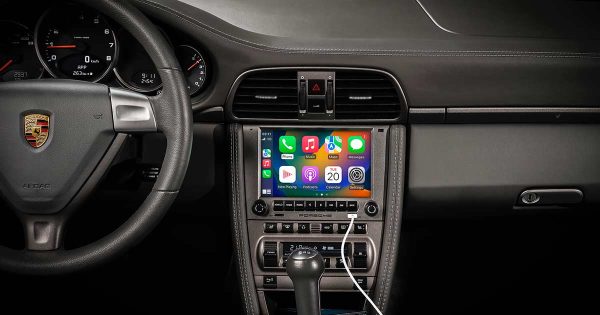 Este es un radio moderno para actualizar al Porsche 911 997, Boxster y ...