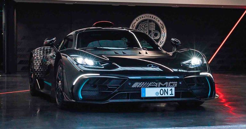 Con un diseño inspirado en Lewis Hamilton, así luce el primer AMG One ...