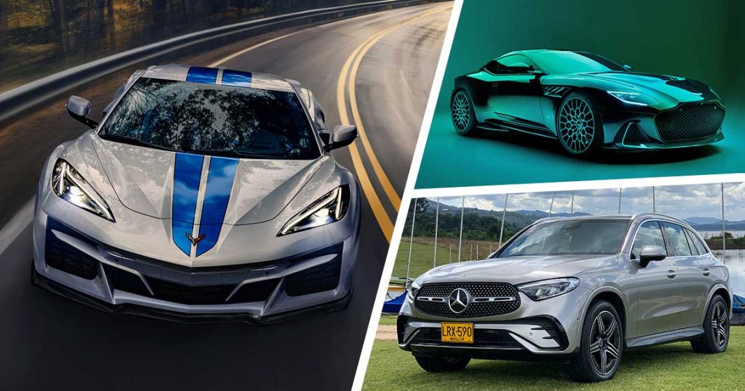 Chevy Corvette E-Ray, nuevo Mercedes-Benz GLC y Aston Martin DBS 770 ...
