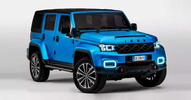 Ickx K2 4x4: la receta china que mezcla un Jeep Wrangler y Land Rover ...