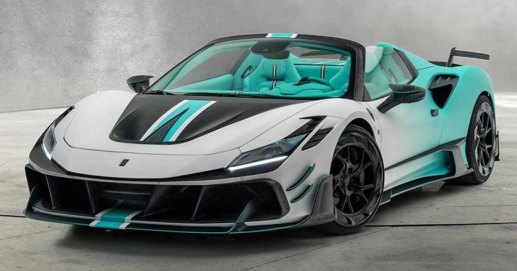 Mansory No Se Reservó Nada Al Crear Este único Ejemplar Turquesa De Un