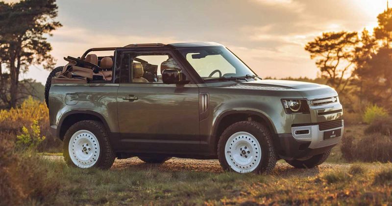 Land Rover Defender convertible: un 4x4 británico para disfrutar a ...
