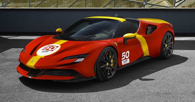El Ferrari SF90 lucirá este diseño conmemorativo en honor a Le Mans ...