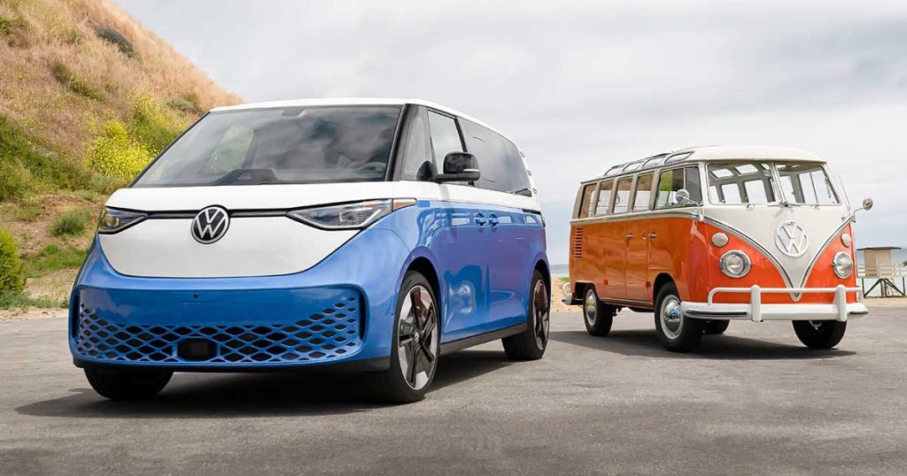 El bus hippie para siete: Volkswagen presentó al ID.Buzz LWB 2025 ...