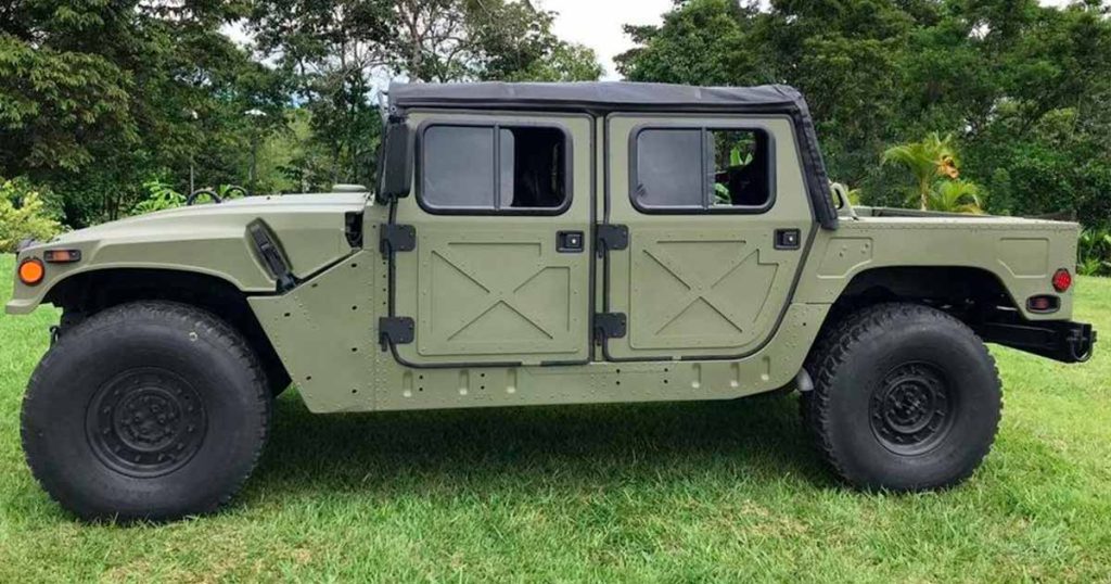 Para ir a la guerra: este es quizá el único Humvee militar a la venta ...