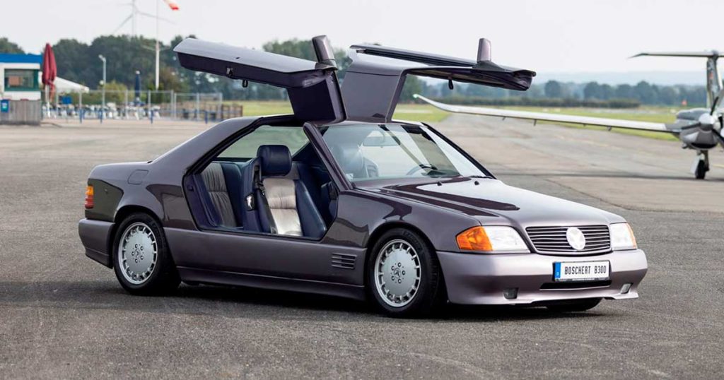 Boschert B300: un Mercedes-Benz SL alas de gaviota moderno y único ...