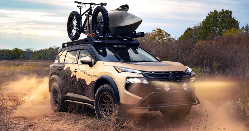 Nissan transforma a la X-Trail/Rogue en una ruda camioneta off-road ...