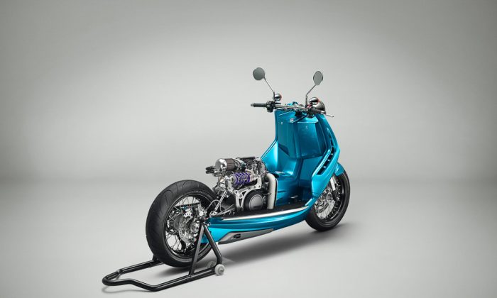 El Piper J1 “Super Scooter” es un sleeper de dos ruedas con motor de ...