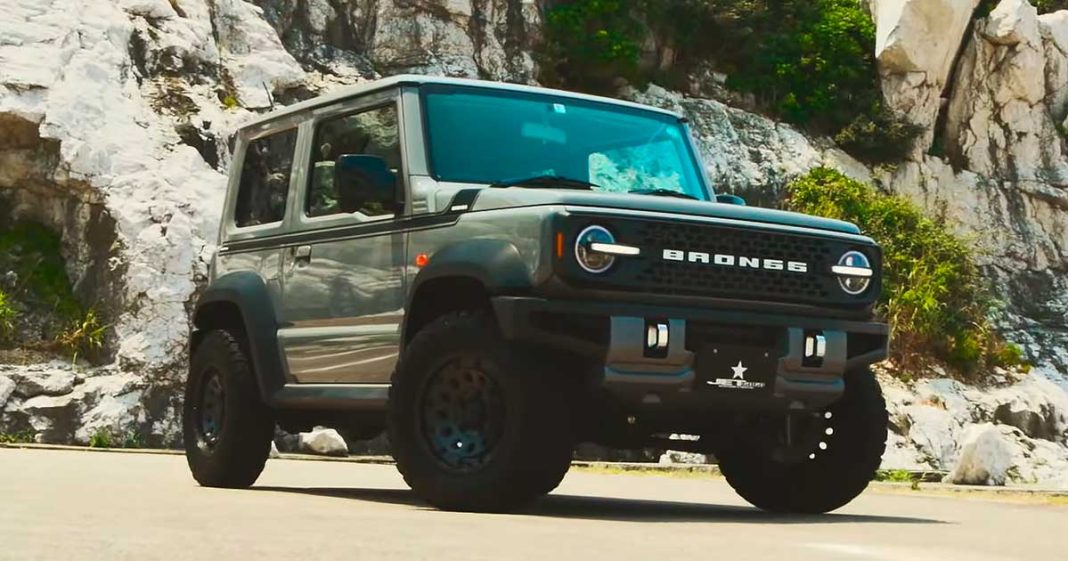 El “baby Ford Bronco” existe y es un Suzuki Jimny con un trasplante de ...