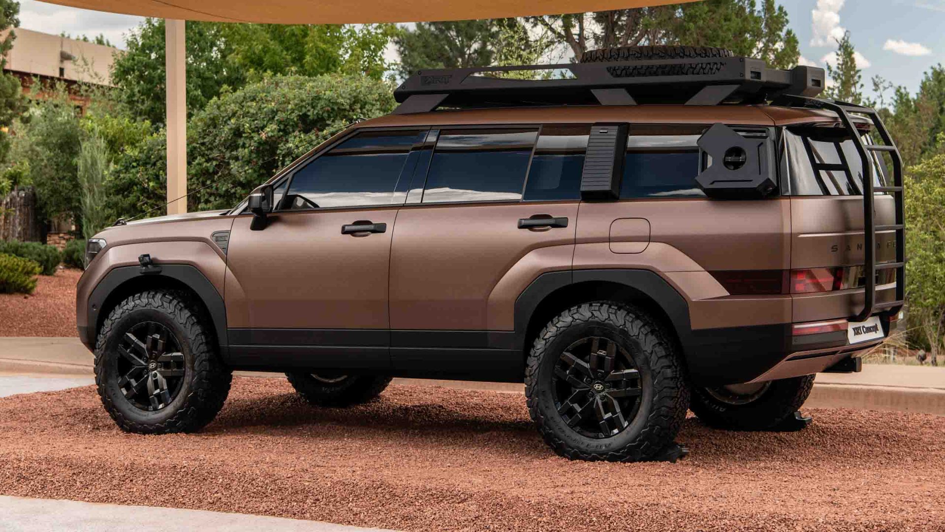 Hyundai Santa Fe XRT: actitud off-road para el 4x4 coreano - Fuel Car ...