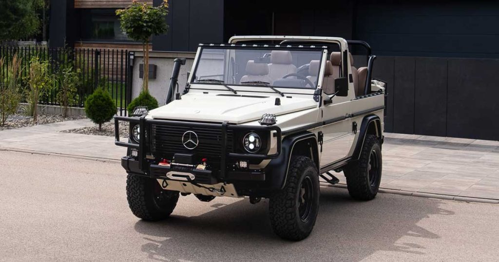 Viaje al pasado con este clásico Mercedes-Benz Clase G restaurado ...