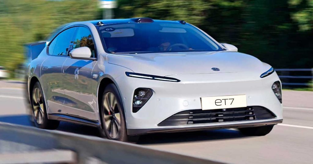 El Nio ET7 eléctrico completó un viaje de más 1.000 km sin recargar sus baterías - Fuel Car Magazine