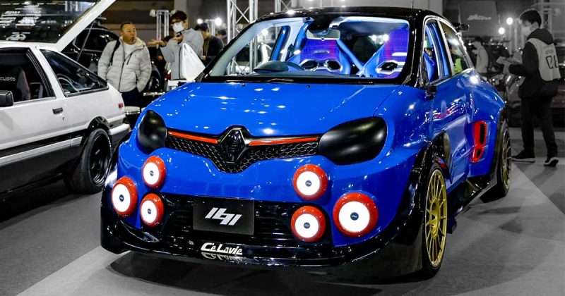 Este Renault Twingo con un bodykit agresivo sorprendió en el Auto Salón de Tokio - Fuel Car Magazine