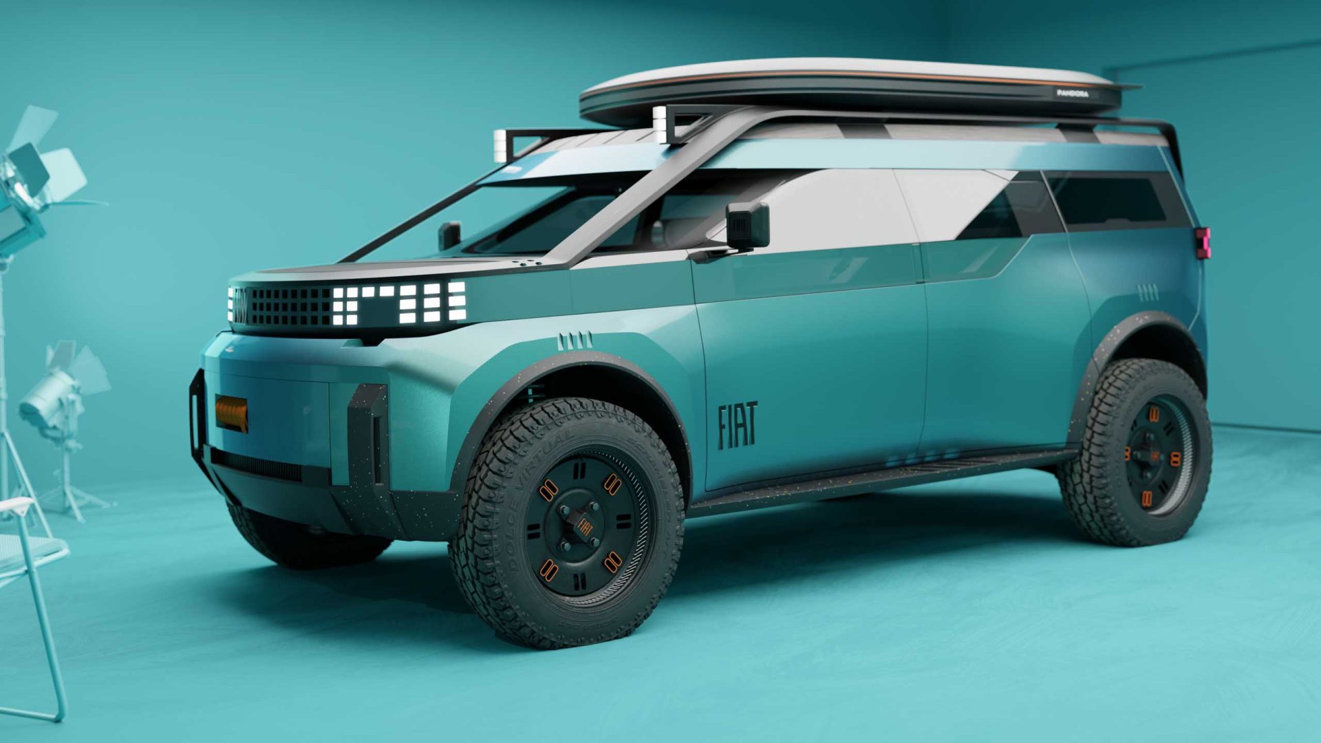 Fiat sorprende con cinco Panda Concept con estilo retro y mucha ...