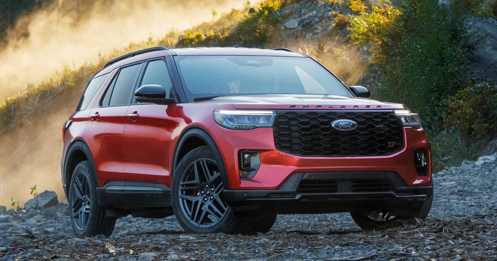 Ford Explorer 2025: rostro actualizado y tecnología a flor de piel ...