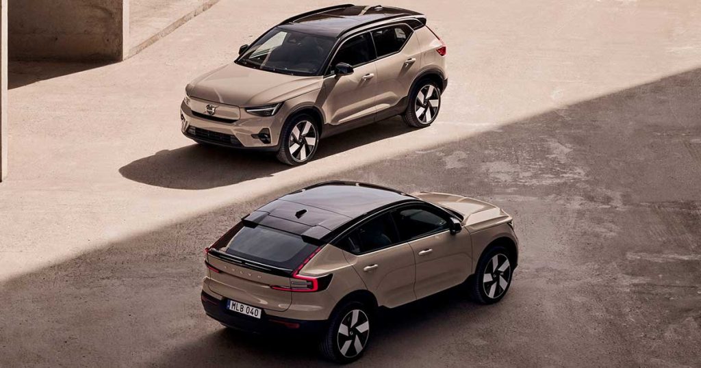 Adiós al nombre Recharge: los Volvo XC40 y C40 ahora se llaman EX40 y EC40 - Fuel Car Magazine