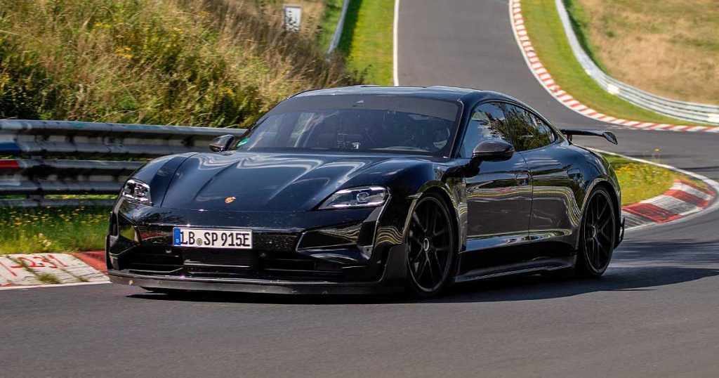 Video Así Fue La Vuelta Récord Del Porsche Taycan Turbo Gt En El