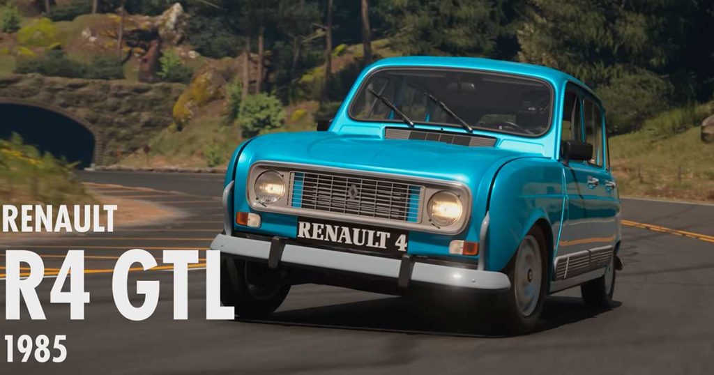 ¡El Renault 4 llega “con toda” en la nueva actualización de Gran ...