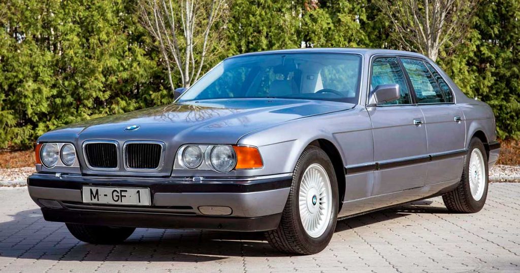 Este es el segundo prototipo del BMW V16 “Goldfisch”, el Serie 7 que ...