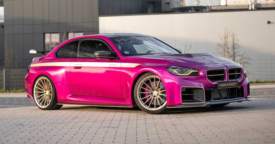 Manhart MH2 GTR II: un BMW M2 muy fucsia con el espíritu del M3 GTR ...