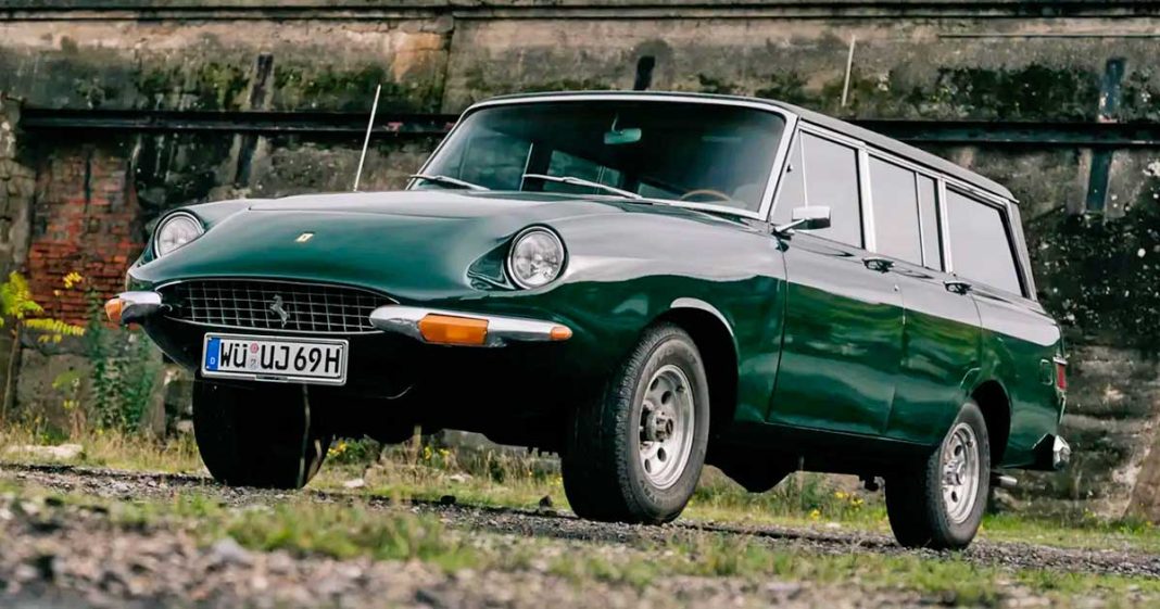 Este es el Jerrari, el primer SUV de Ferrari con motor V12 y cuerpo de ...