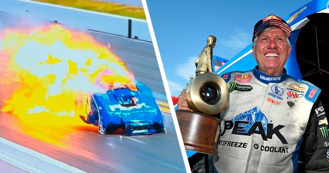 Video: la leyenda de la NHRA, John Force, hospitalizado luego de un ...