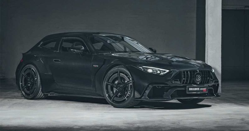 Brabus creó este Mercedes-AMG GT shooting brake con casi 1.000 hp ...