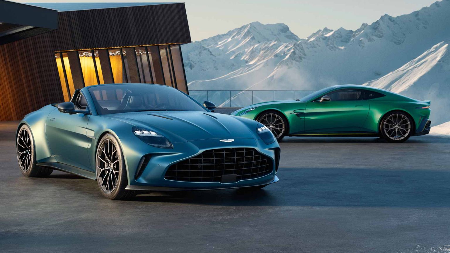 El Aston Martin Vantage Roadster se disfruta a cielo abierto y con 656 ...