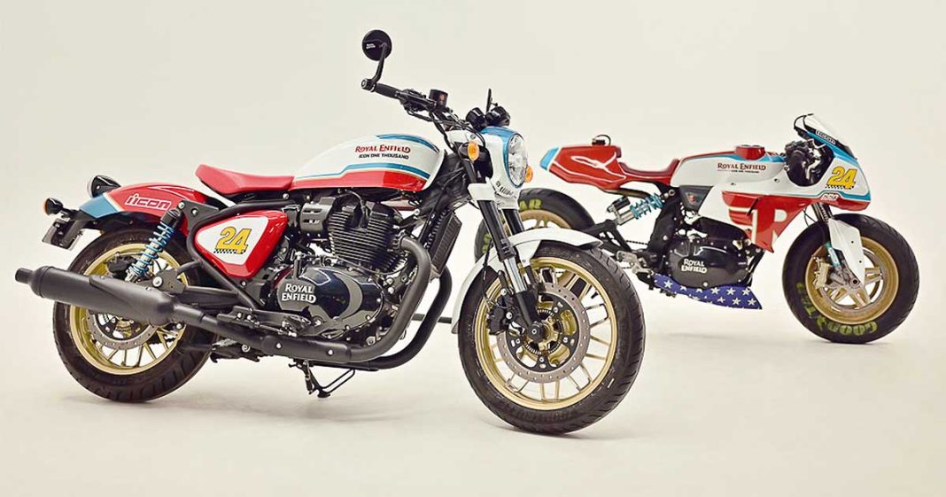 Royal Enfield e ICON Motorsports personalizan la Shotgun 650 con esta ...